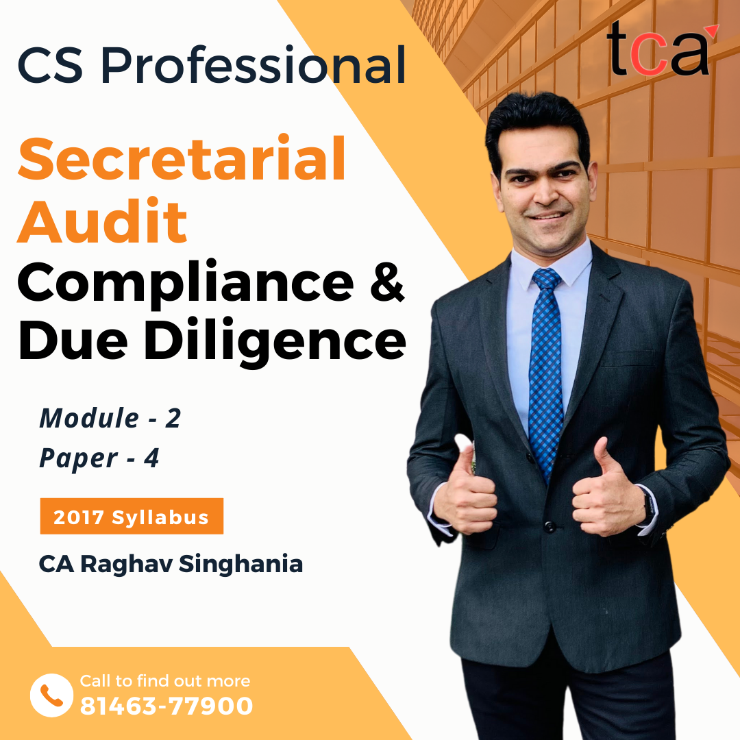 Secretarial Audit, Compliance & Due Diligence - Toppers Commerce Academy